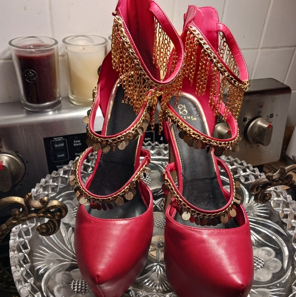 Scene Weaver | Shoes | Scene Stiletto 7 Heel Platform Shoes Size 1 ...